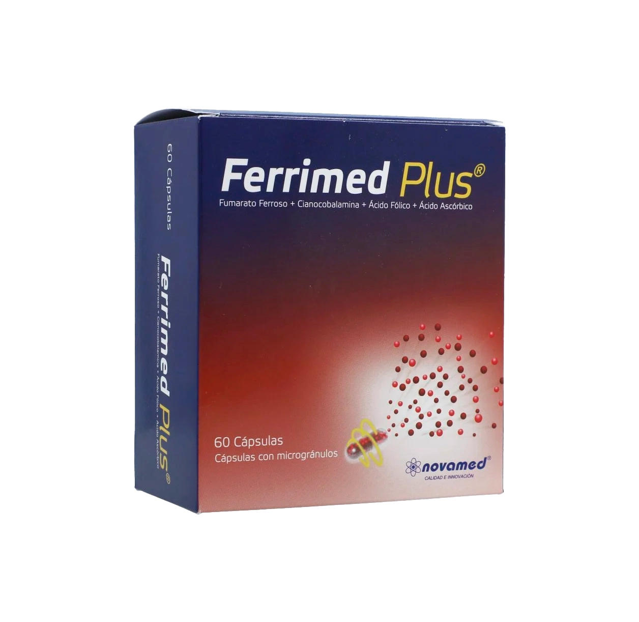 Ferrimed Plus Cáp con Microgránulos Caja X 60 Corporal - Clínica ...
